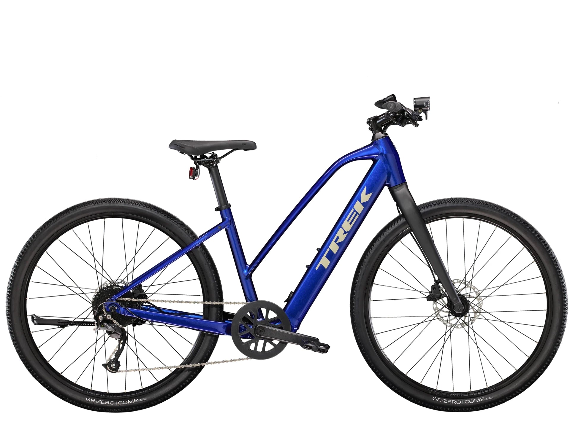 Trek Dual Sport+ 2 Stagger Hex Blue günstig kaufen