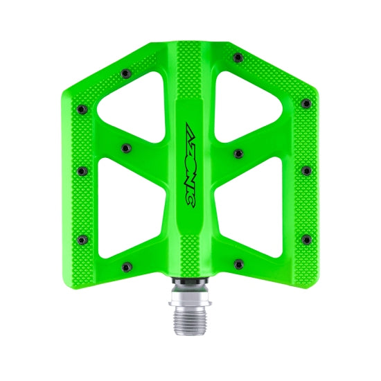 Azonic Kamikaze RL Pedale Neon Green | Max. Grip & Haltbarkeit